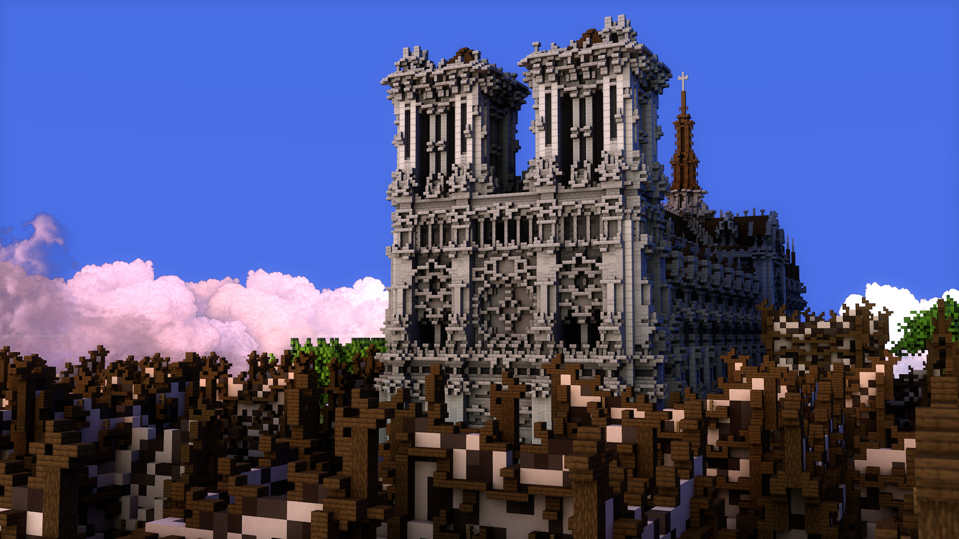 Disney -The Hunchback of Notre Dame Minecraft Map