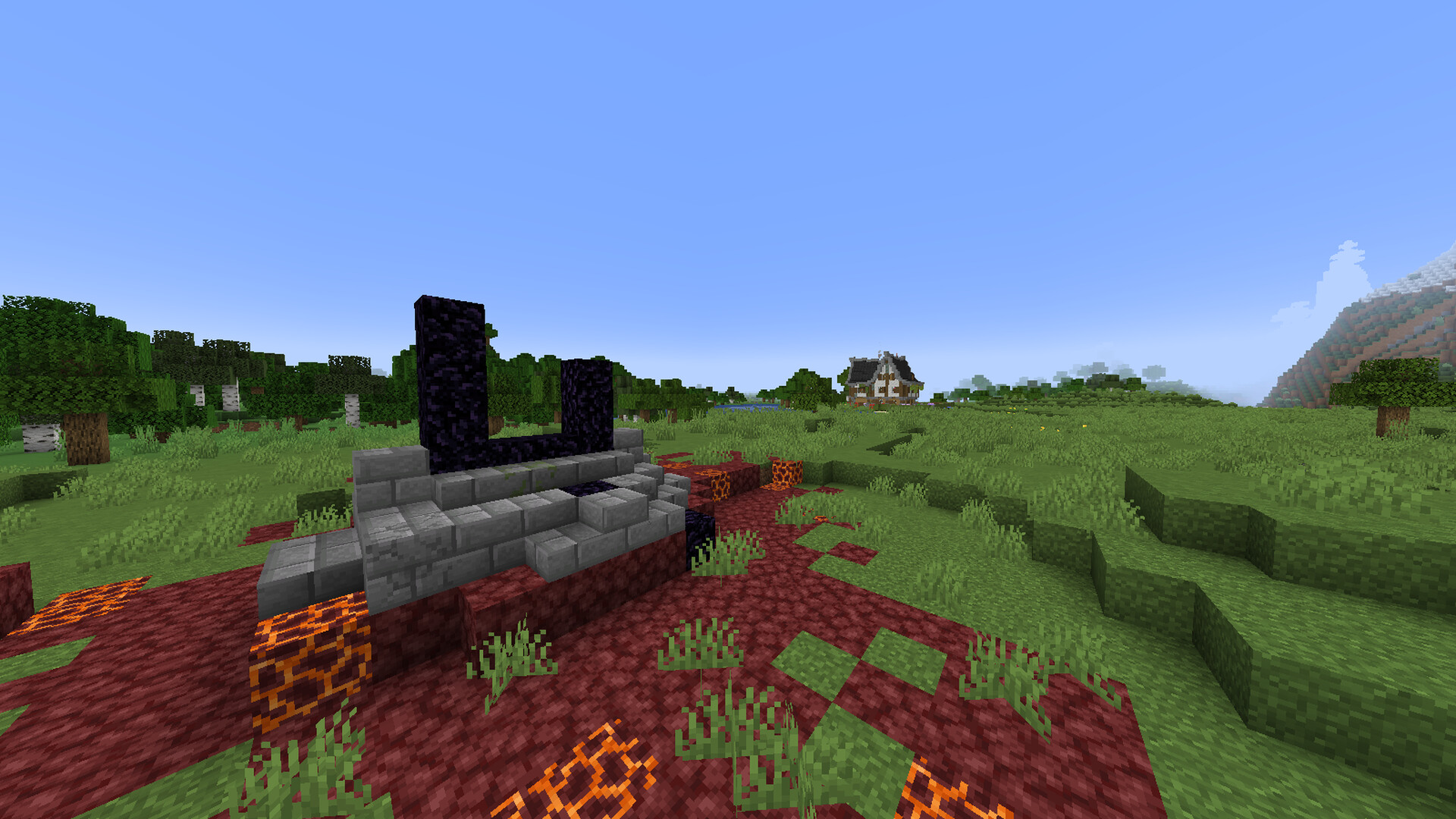 House in 1.17 V1.0 Minecraft Map