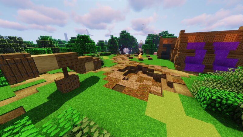 Campsite/Stargazing spot Minecraft Map