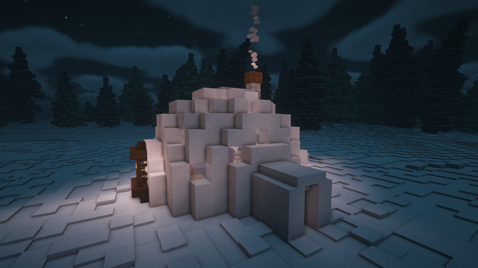 Minecraft: How to build a fairy igloo in minecraft tutorial Minecraft Map