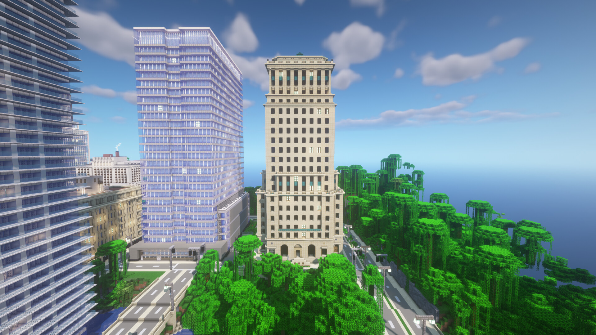Édifice Bell 1050 Bevear Hall Montréal Minecraft Map