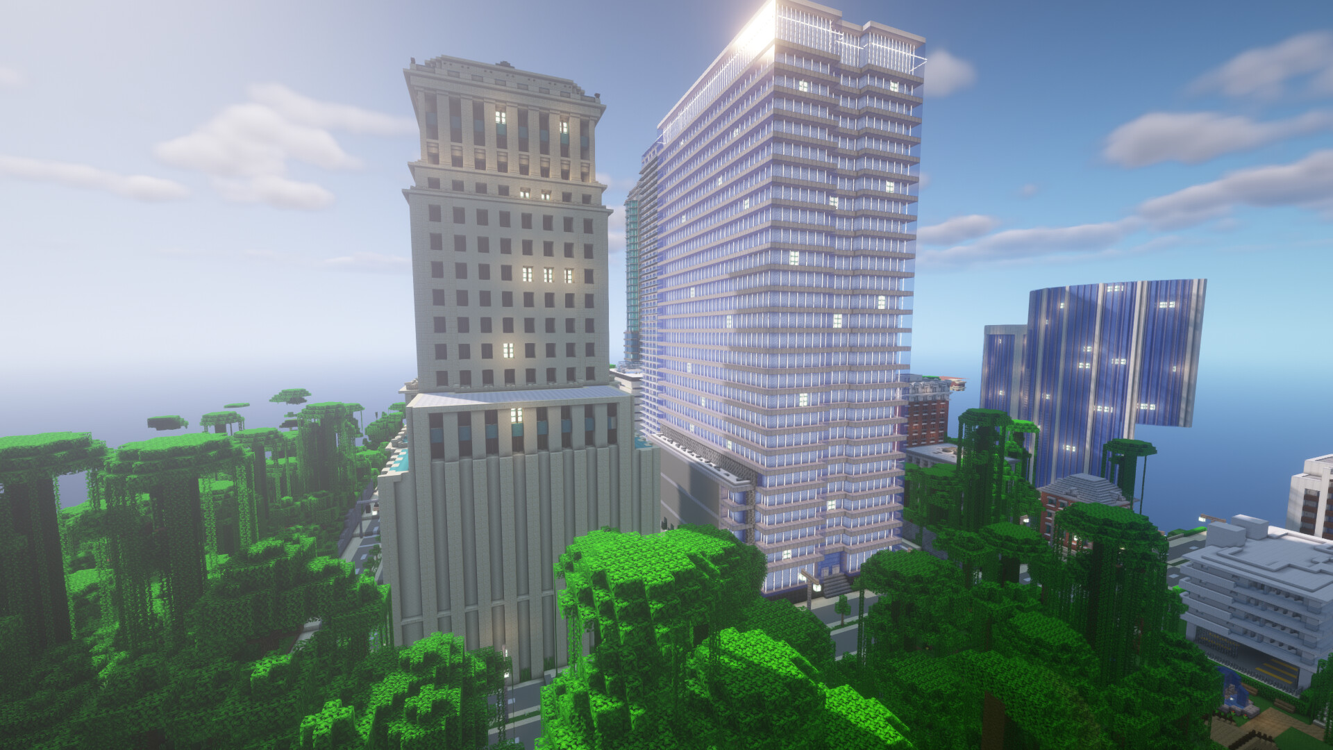 Édifice Bell 1050 Bevear Hall Montréal Minecraft Map