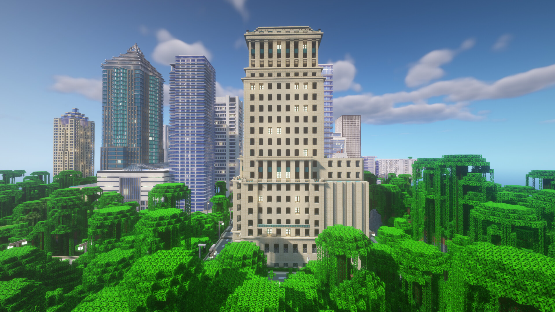 Édifice Bell 1050 Bevear Hall Montréal Minecraft Map