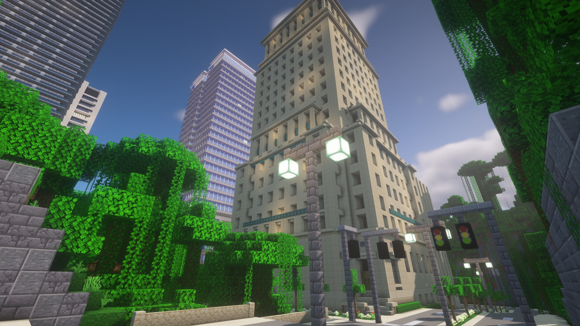 Édifice Bell 1050 Bevear Hall Montréal Minecraft Map