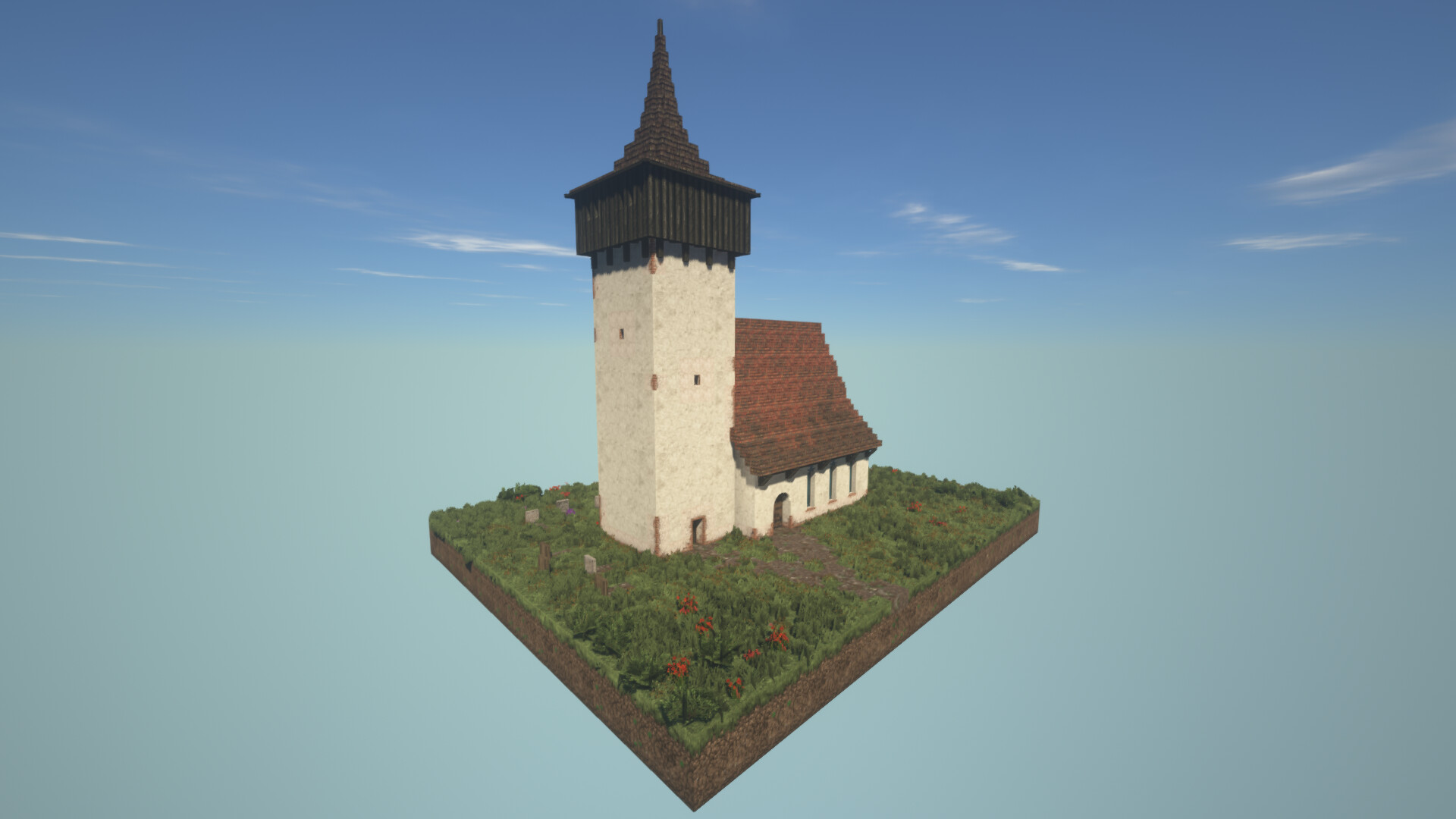 Medieval Romanesque Church Minecraft Map