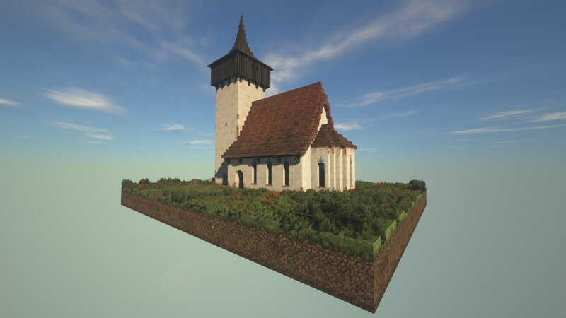 Medieval Romanesque Church Minecraft Map