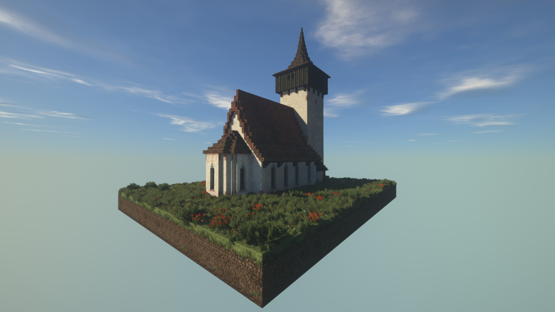 Medieval Romanesque Church Minecraft Map