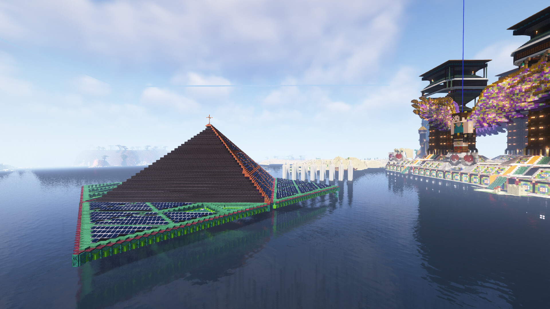 Nova plugin Solar energy Pyramy Minecraft Map