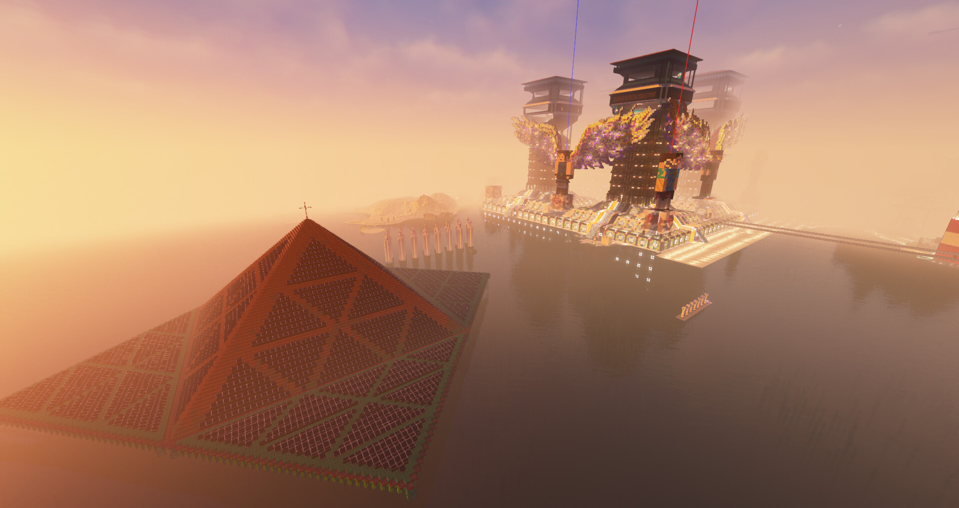 Nova plugin Solar energy Pyramy Minecraft Map
