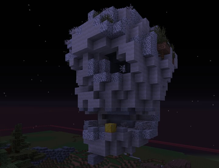 fancy skull Minecraft Map