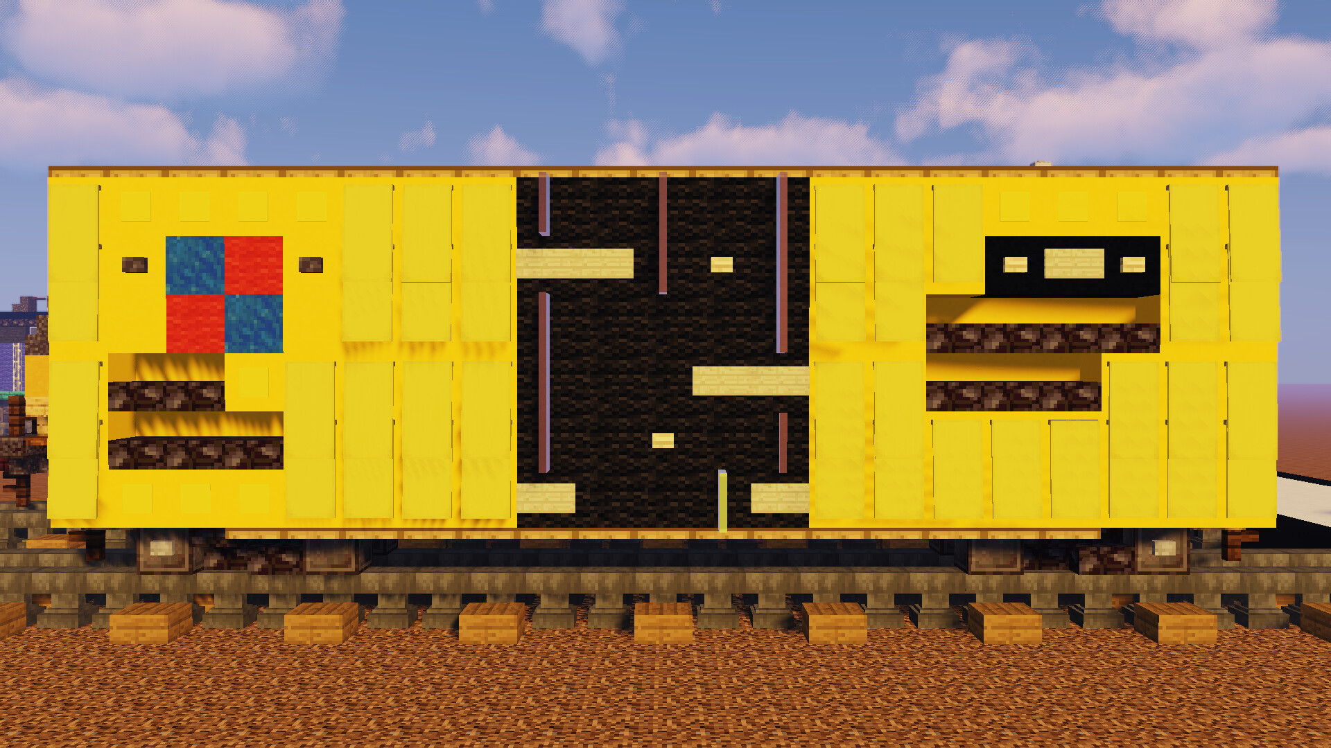 [ Update! ] All Cargo Rolling Stock (New Bulkhead Flatcar) Minecraft Map