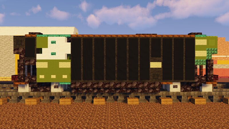 [ Update! ] All Cargo Rolling Stock (New Bulkhead Flatcar) Minecraft Map
