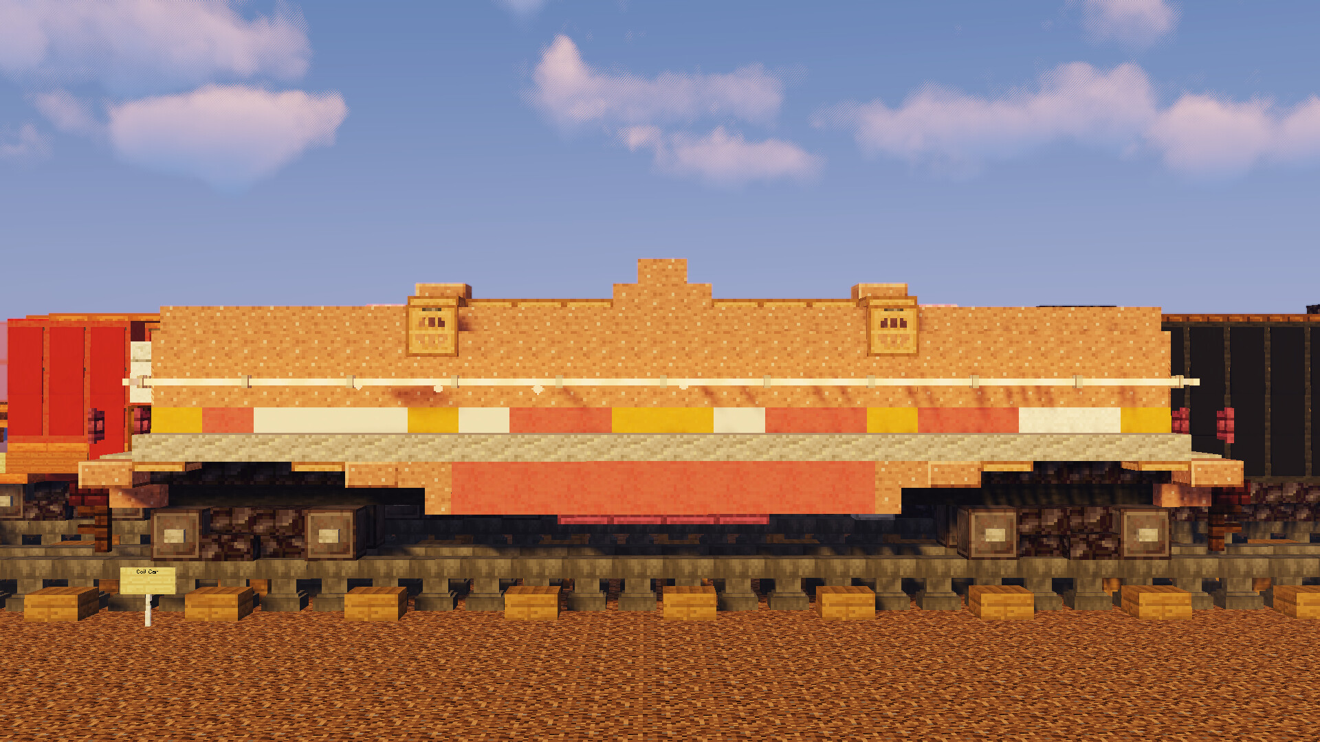 [ Update! ] All Cargo Rolling Stock (New Bulkhead Flatcar) Minecraft Map