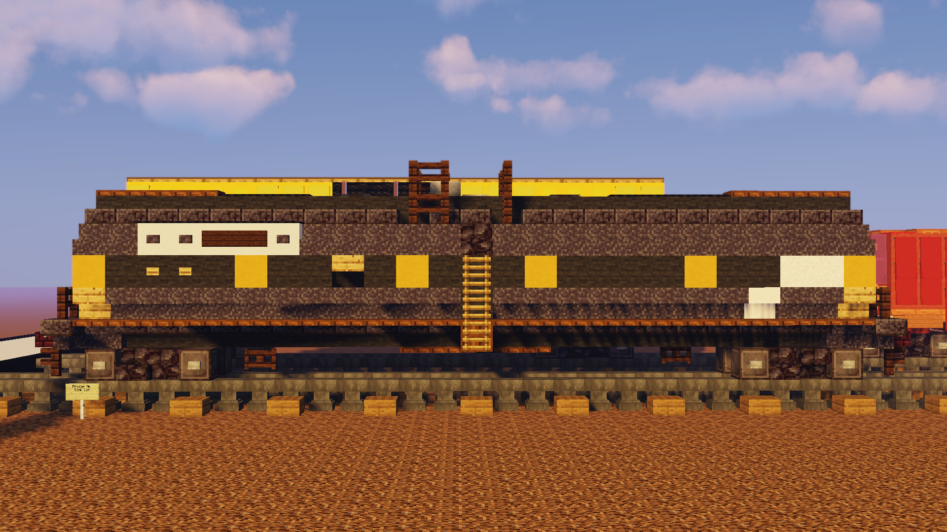 [ Update! ] All Cargo Rolling Stock (New Bulkhead Flatcar) Minecraft Map