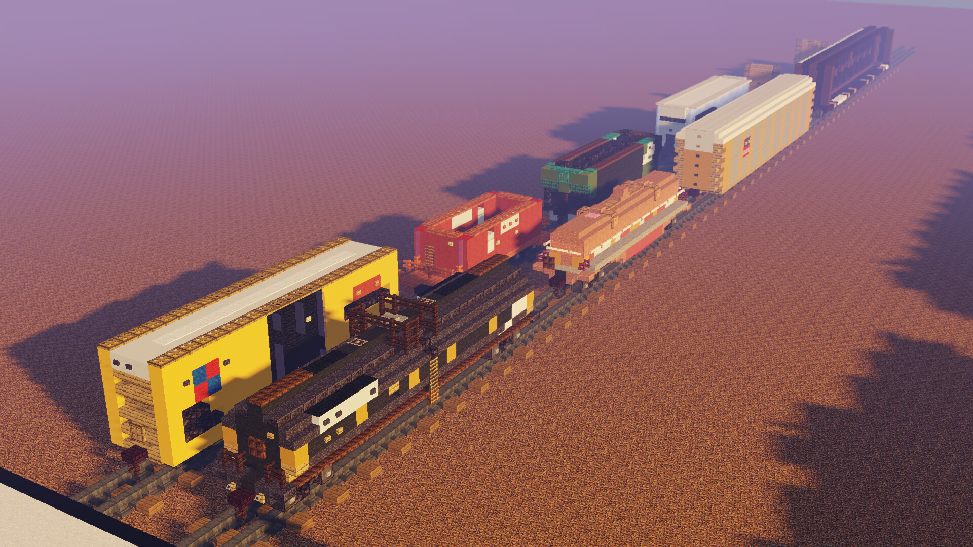 [ Update! ] All Cargo Rolling Stock (New Bulkhead Flatcar) Minecraft Map