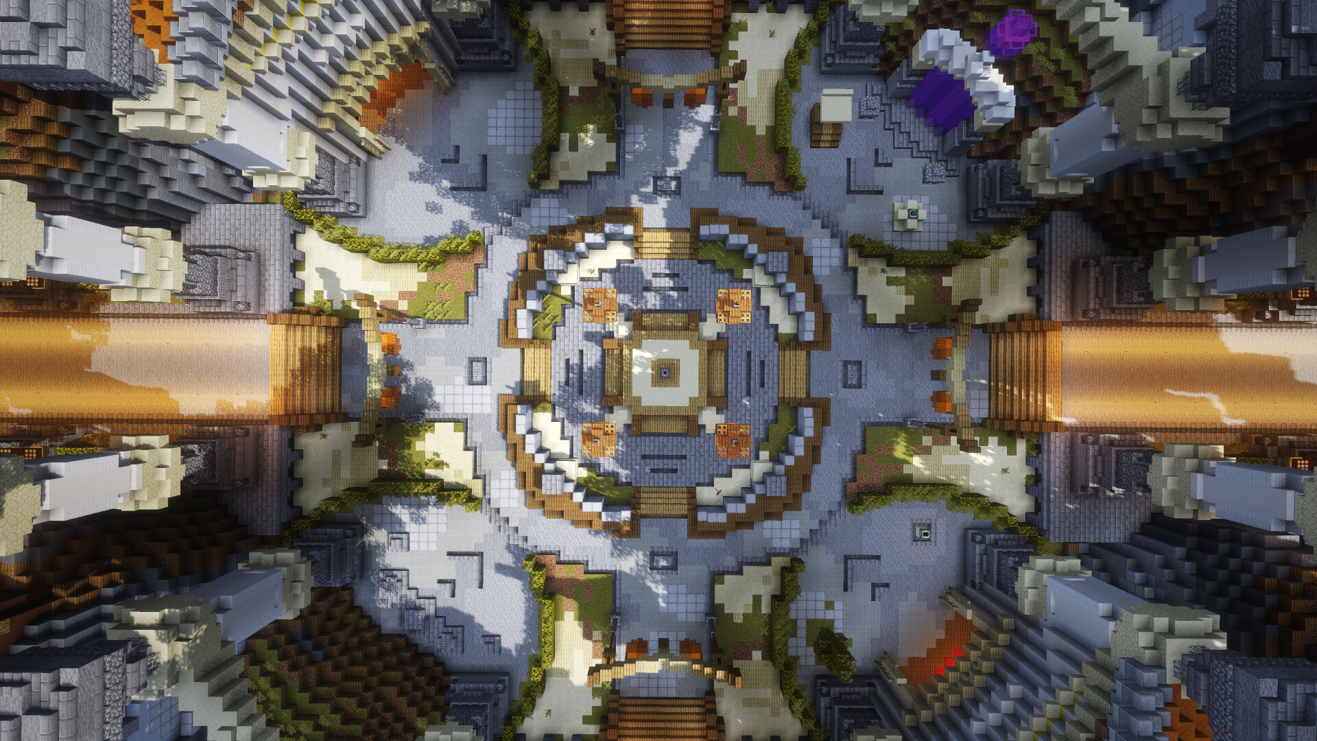 Odyssey Factions Spawn 200x200 Minecraft Map