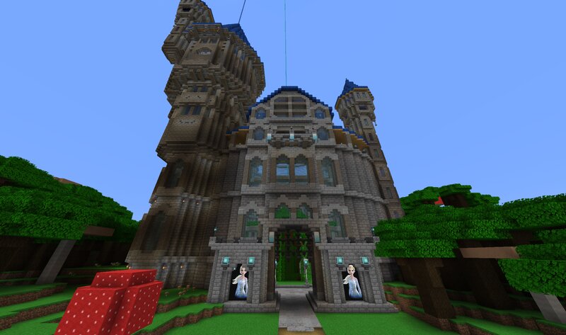 Blue Castle Minecraft Map