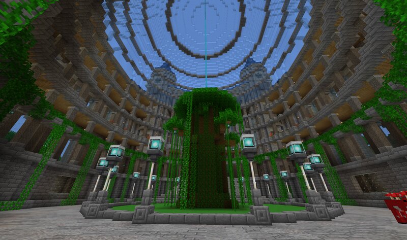 Blue Castle Minecraft Map