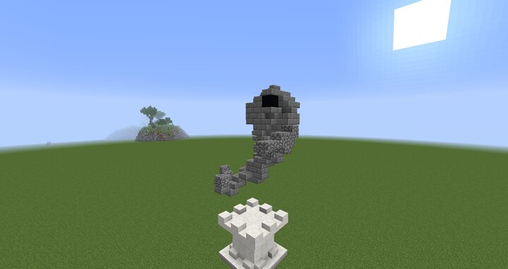 All Hail the Fish Statue Minecraft Map