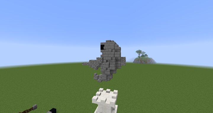All Hail the Fish Statue Minecraft Map