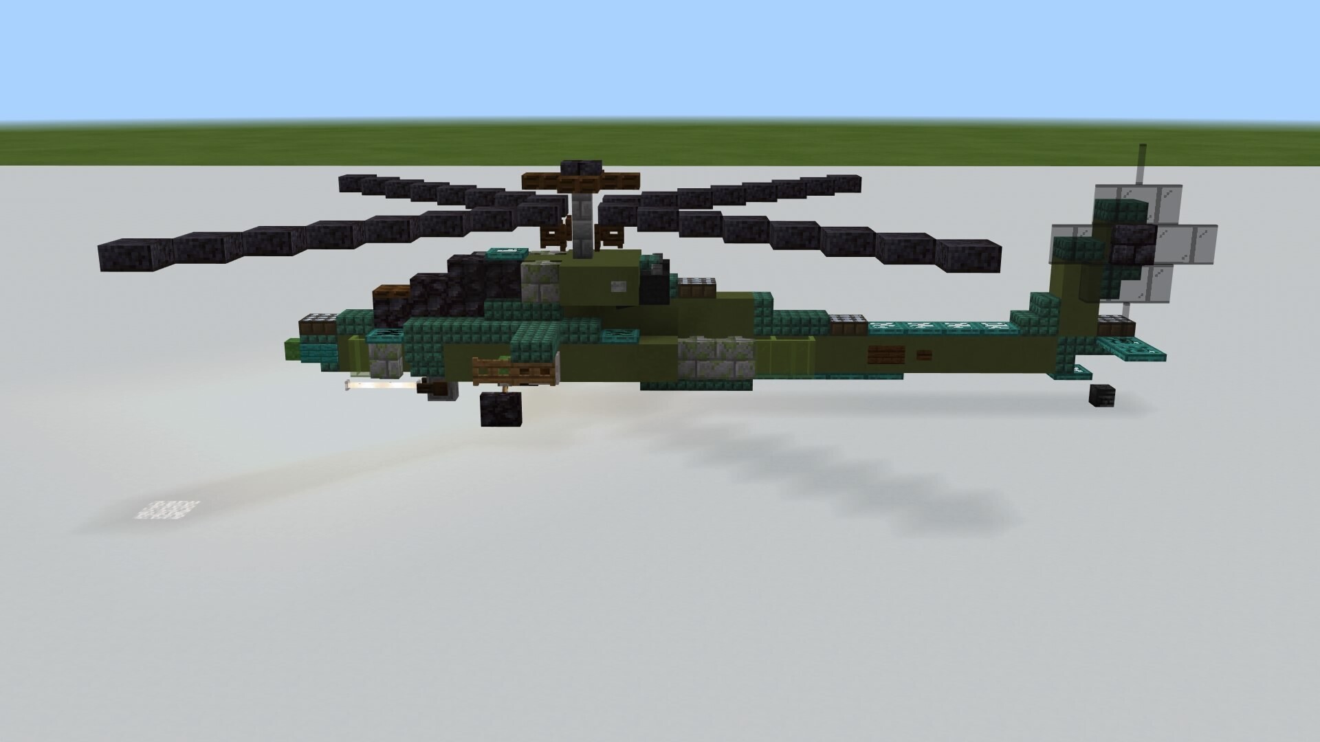 Boeing AH-64 Apache Minecraft Map