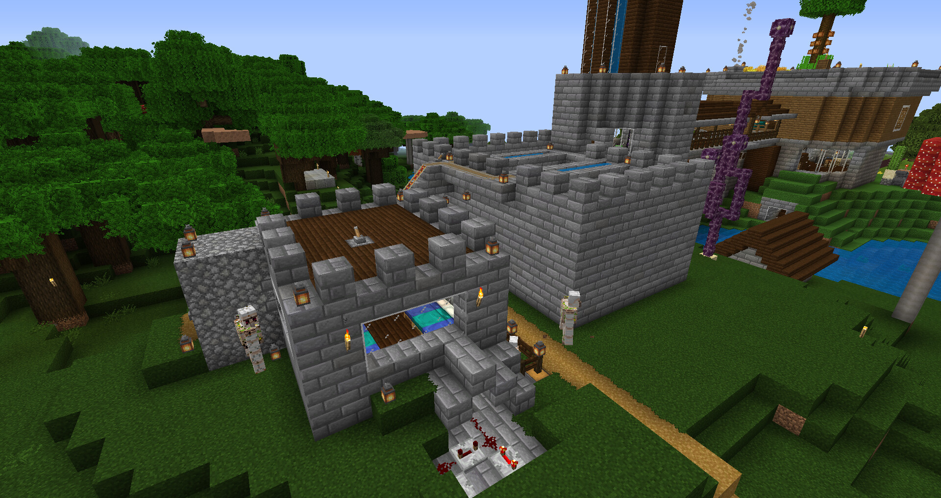 Survival Base Minecraft Map