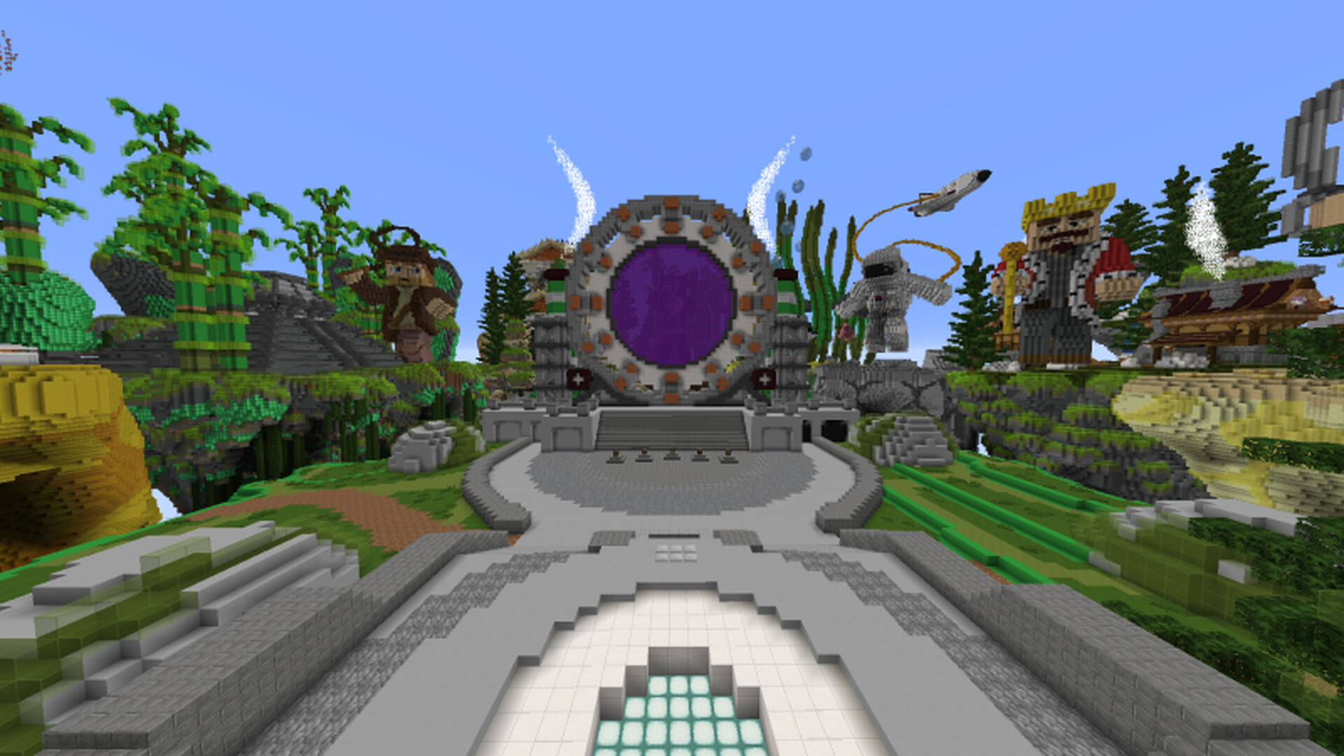 Fantasy Spawn Minecraft Map
