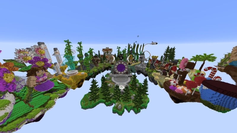 Fantasy Spawn Minecraft Map