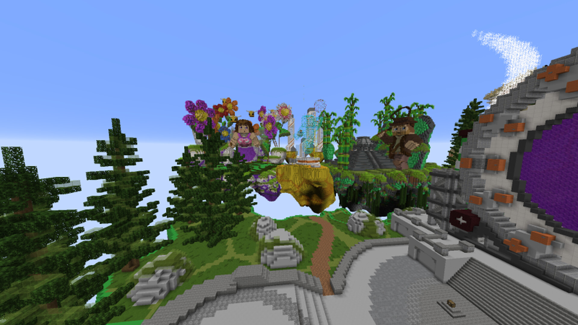 Fantasy Spawn Minecraft Map