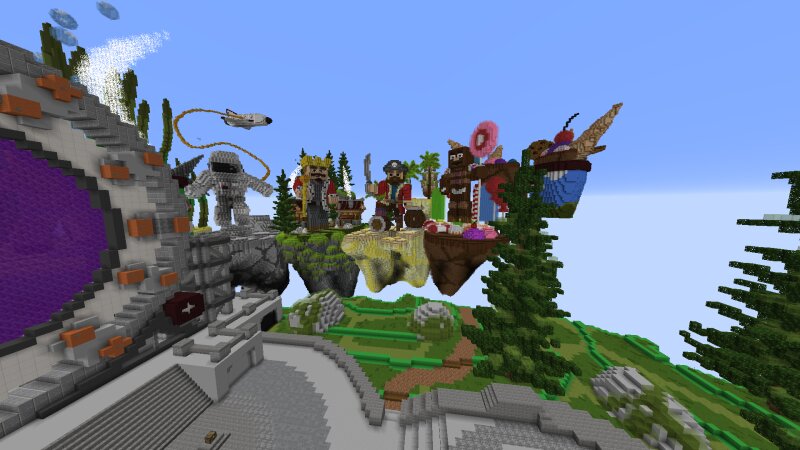 Fantasy Spawn Minecraft Map