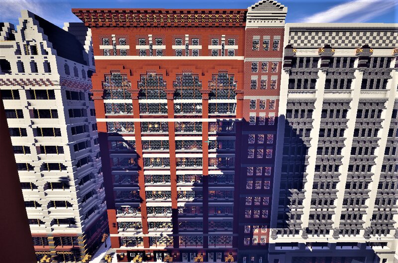 Tennent's building (historical north american architecture) Minecraft Map