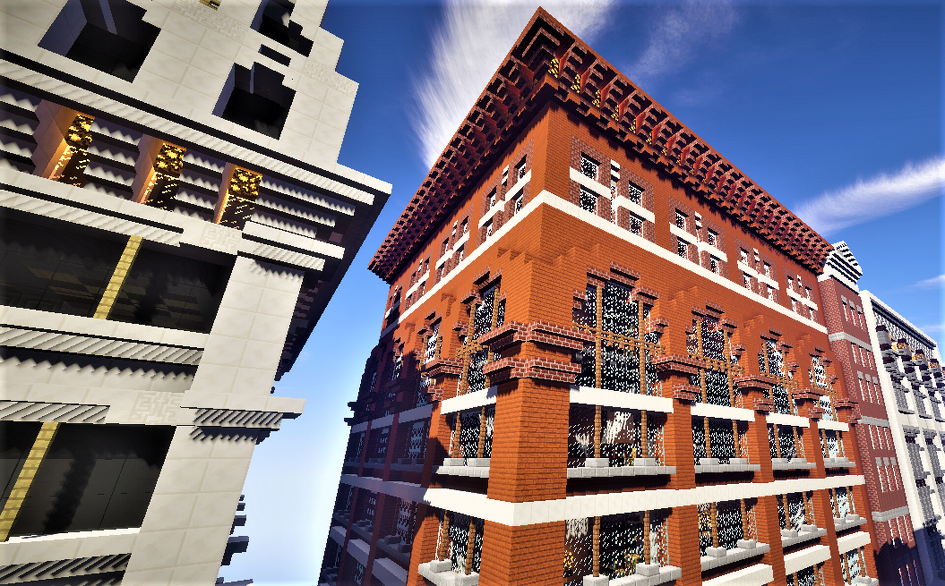 Tennent's building (historical north american architecture) Minecraft Map