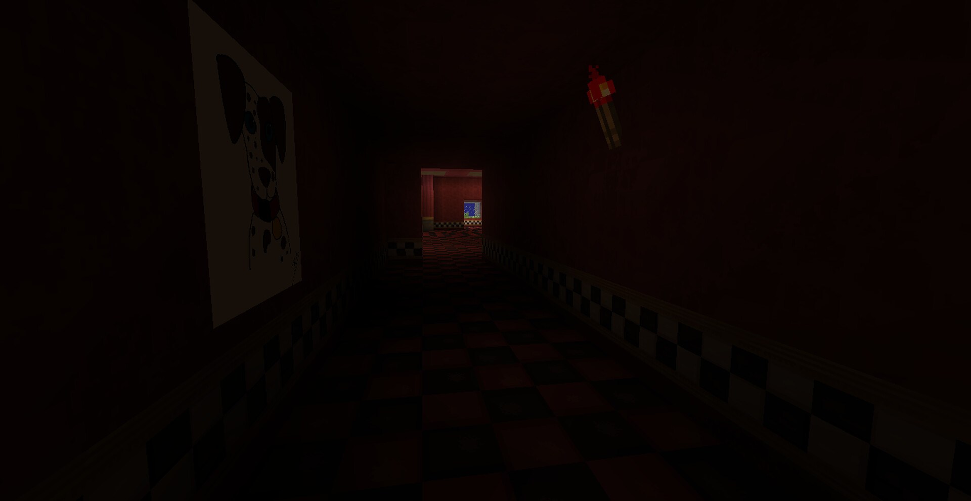 Chuck E. Cheese's Pizza Time Horror Minecraft Map