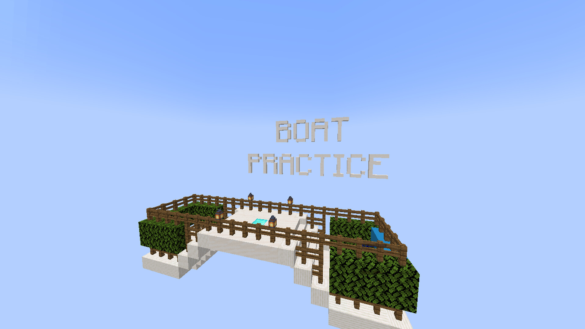 Boat Practice Minecraft Map