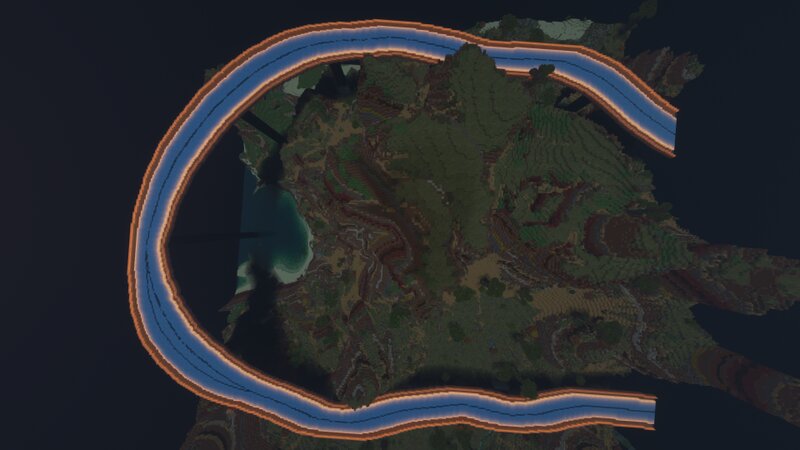 Pmc Ice Boat Racing Map 1 17 1 Minecraft Map