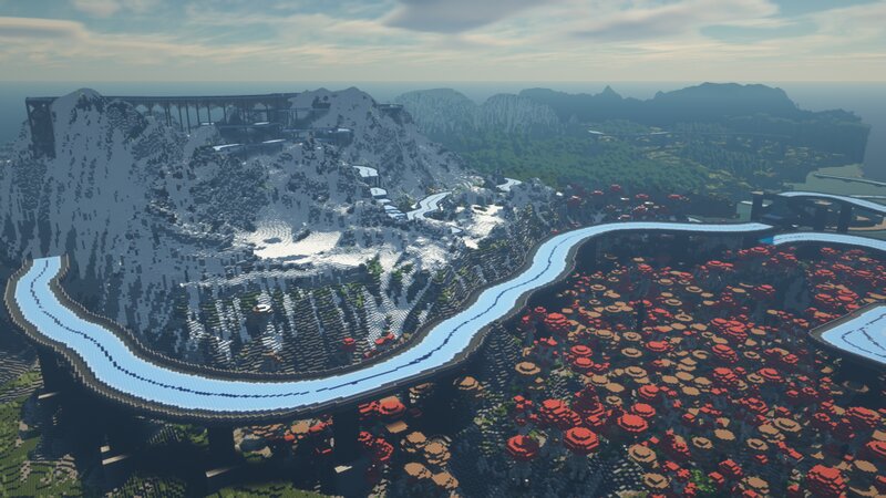 PMC Ice Boat Racing Map - 1.17.1 Minecraft Map