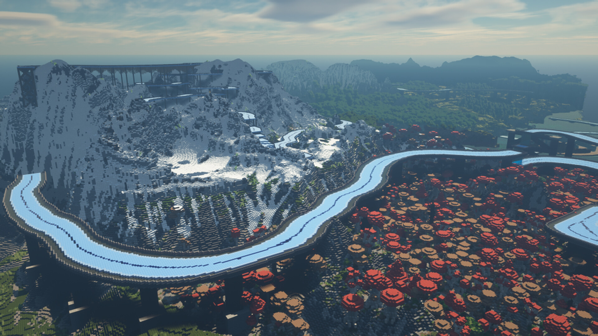 PMC Ice Boat Racing Map - 1.17.1 Minecraft Map