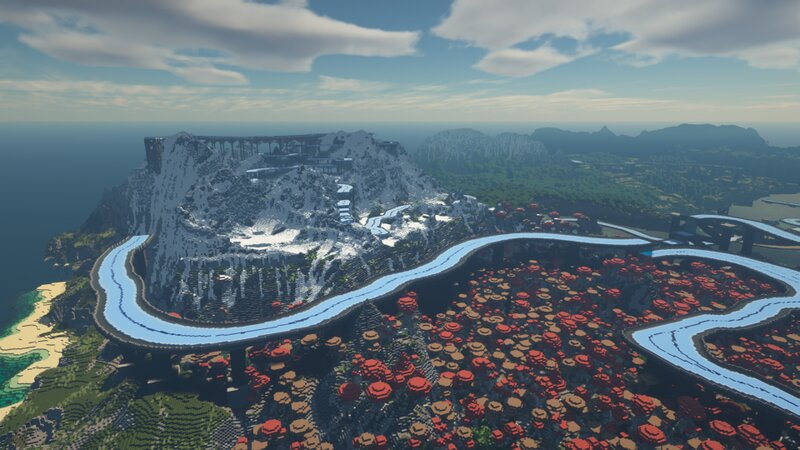 PMC Ice Boat Racing Map - 1.17.1 Minecraft Map