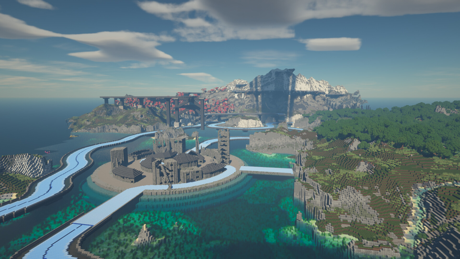 PMC Ice Boat Racing Map - 1.17.1 Minecraft Map