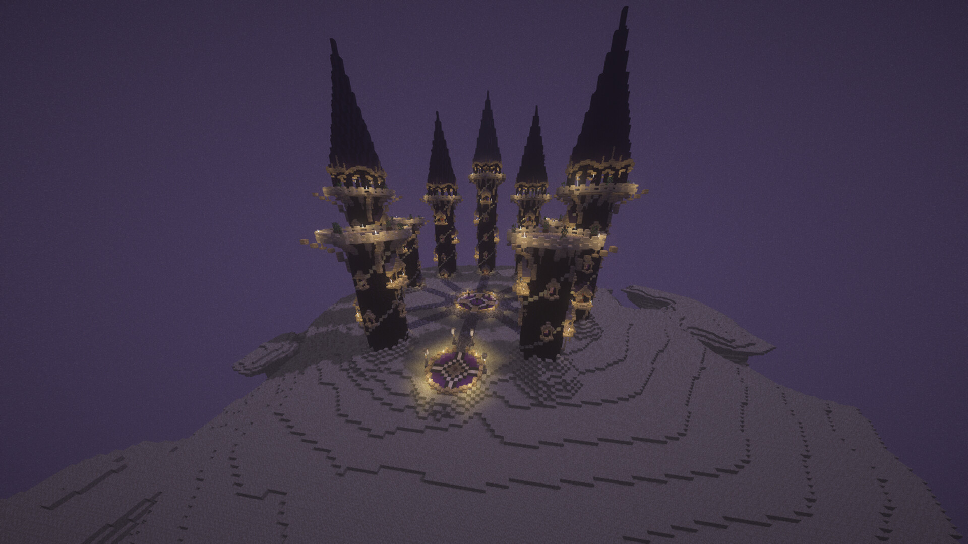 End city Minecraft Map