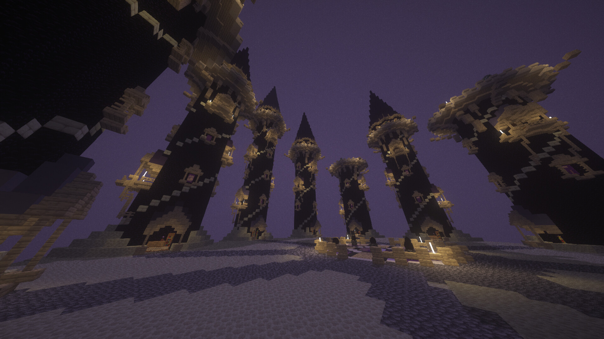 End city Minecraft Map