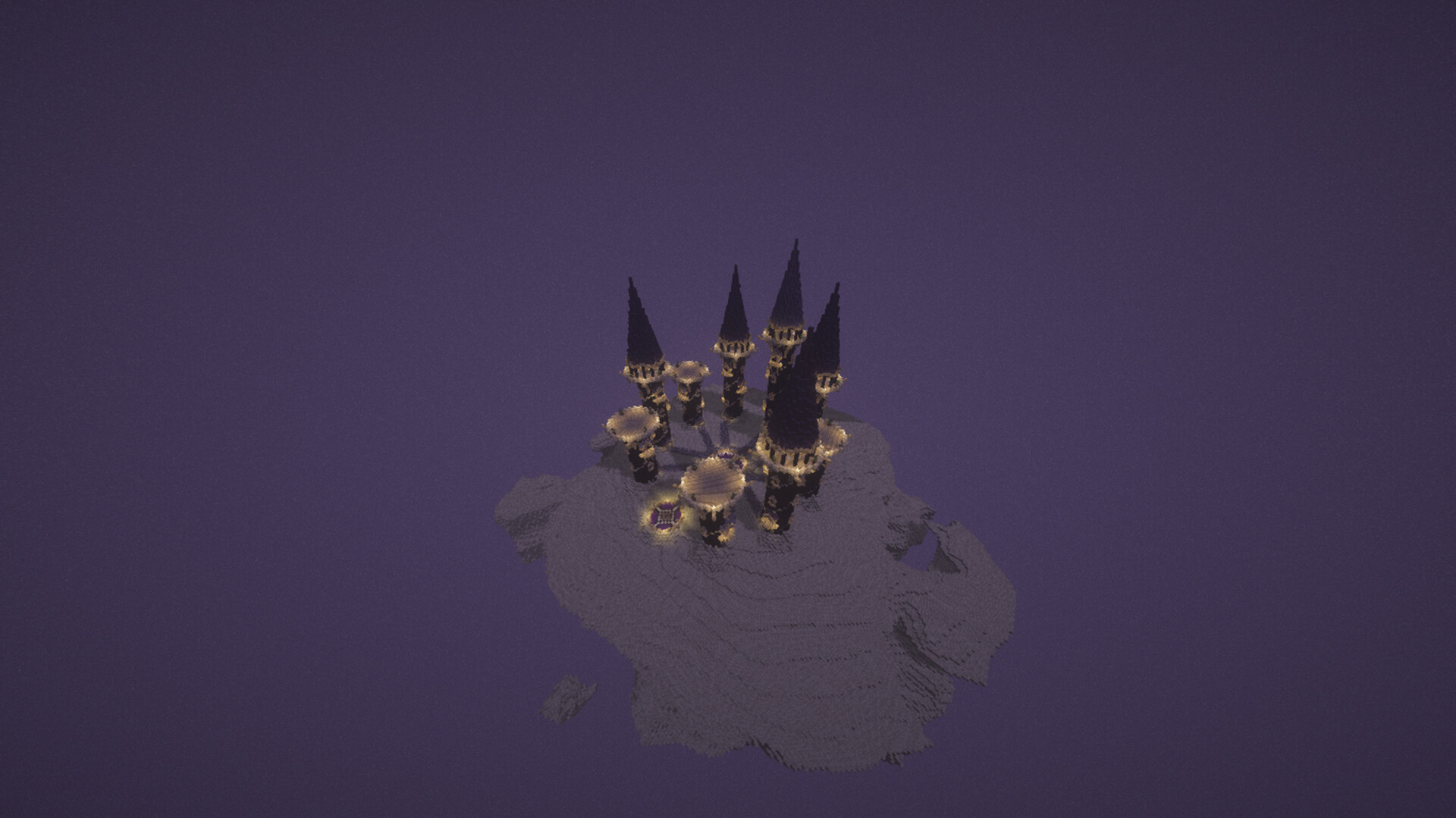 End city Minecraft Map