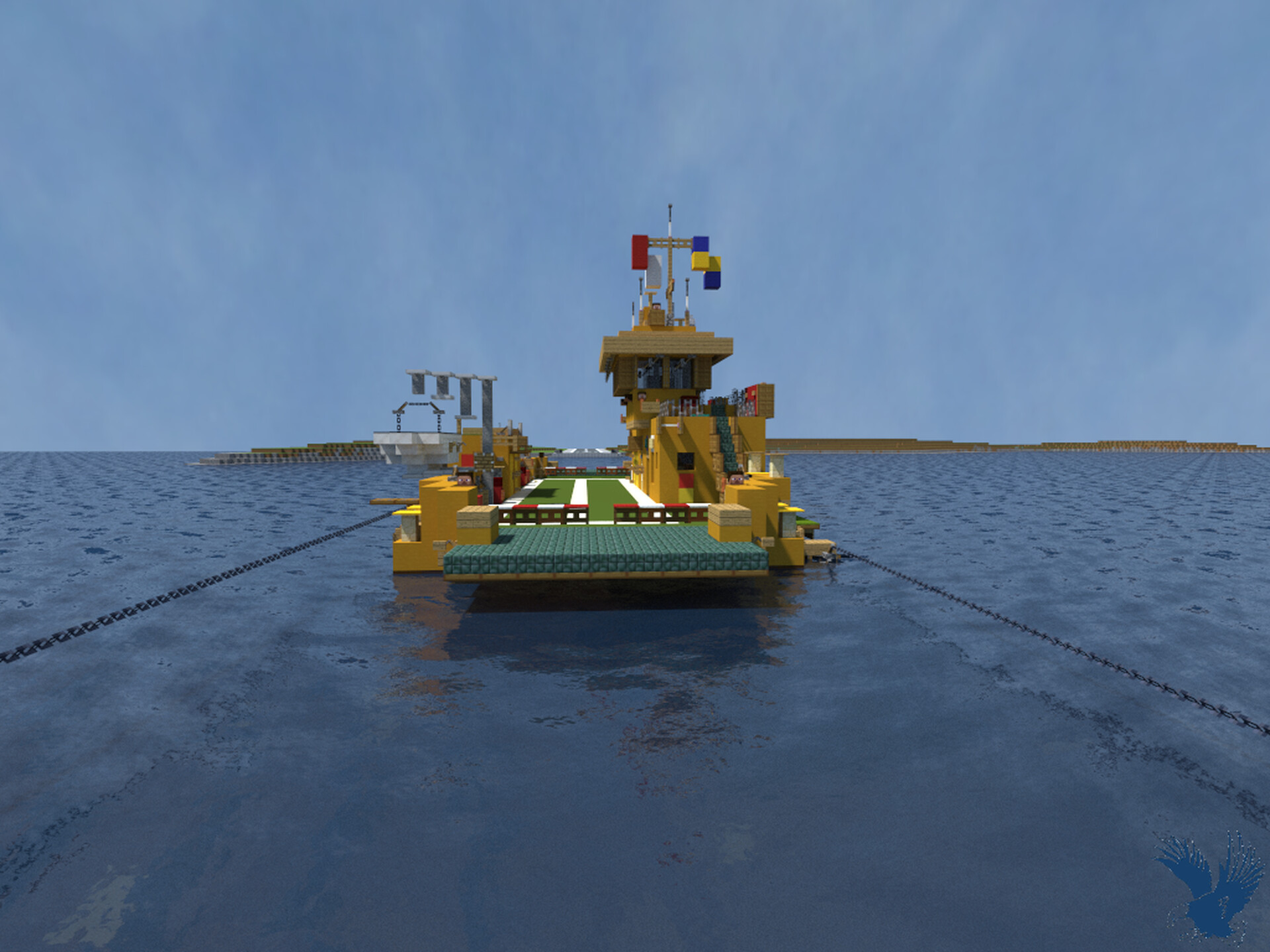 Cable Ferry "Elvira" (2010) | Full Interior | Download Minecraft Map