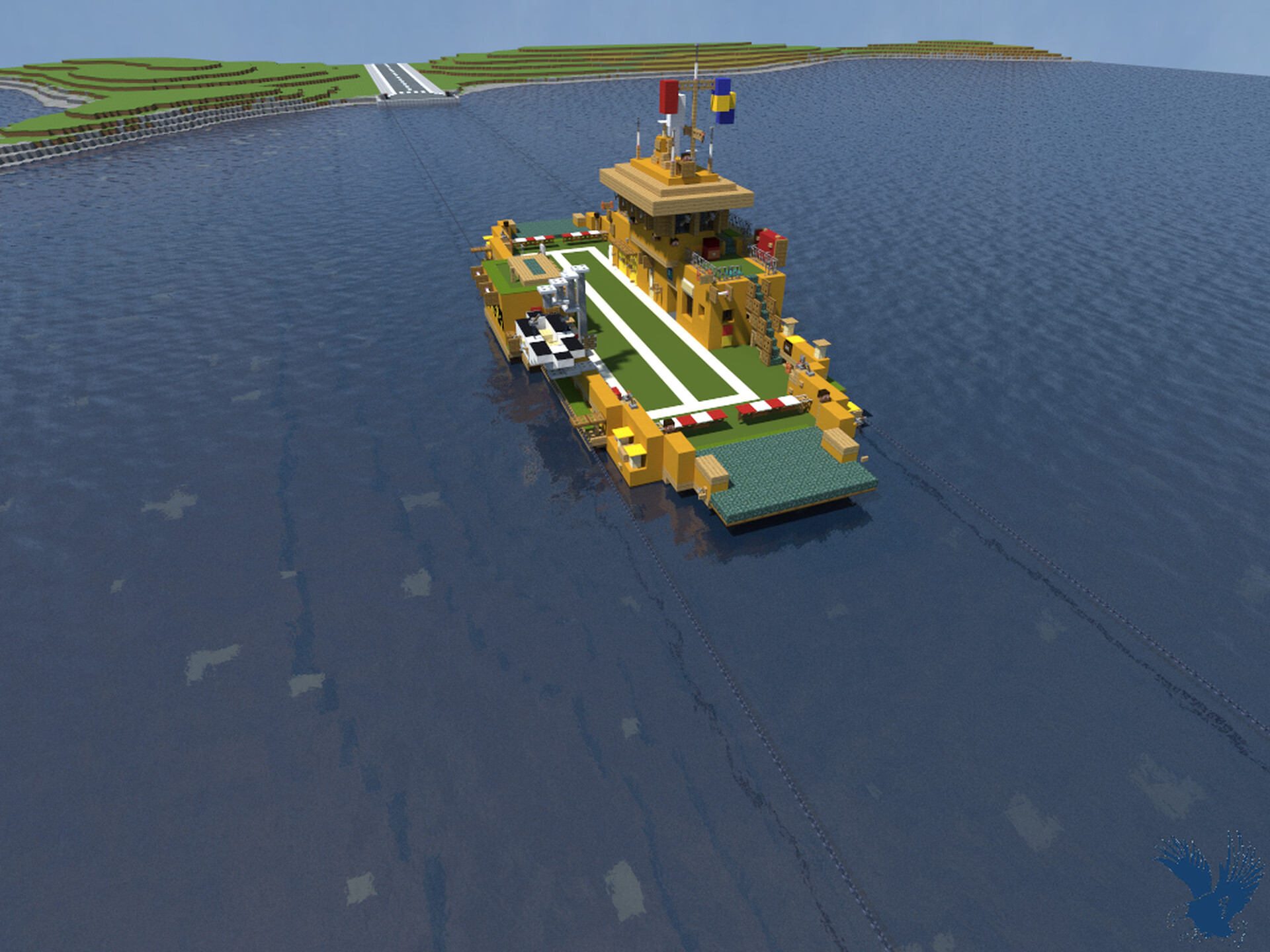 Cable Ferry "Elvira" (2010) | Full Interior | Download Minecraft Map