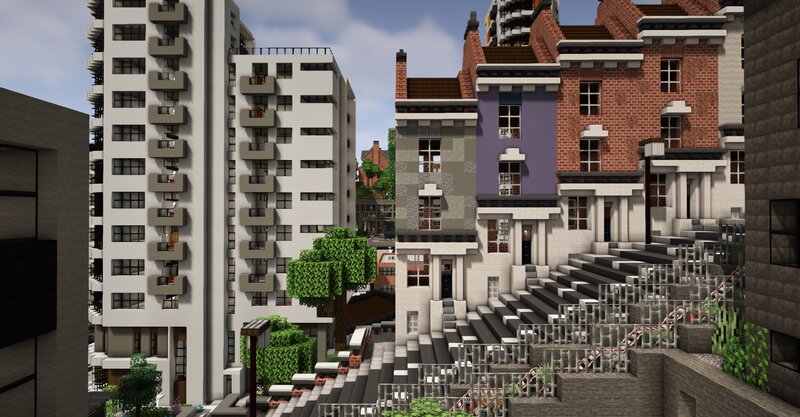 Carrdale - Modern British City Minecraft Map