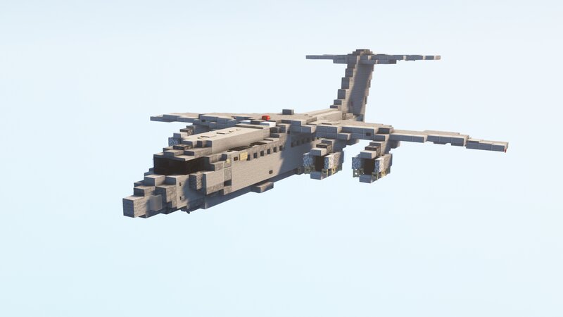 Royal Air Force BAe Systems 146-200QC C.MK 3 Minecraft Map