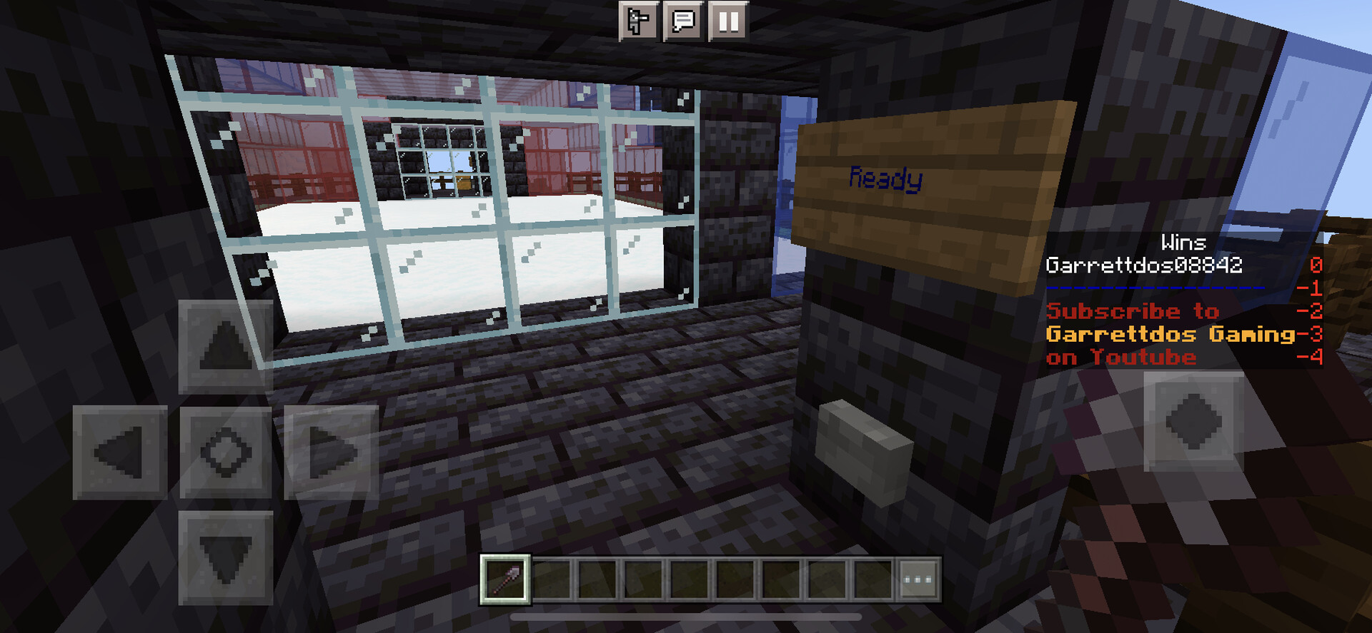 Automatic Spleef with scoreboard Minecraft Map