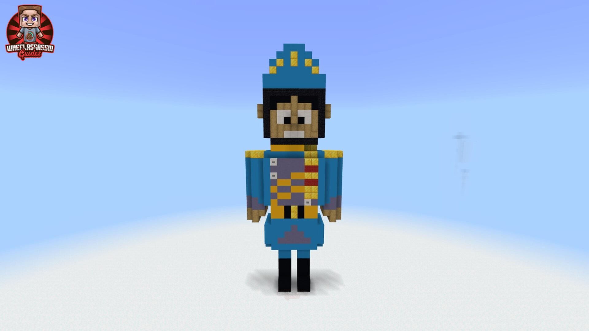 A Toy Solider Statue from the movie 'The Santa Clause 2'!! Minecraft Map