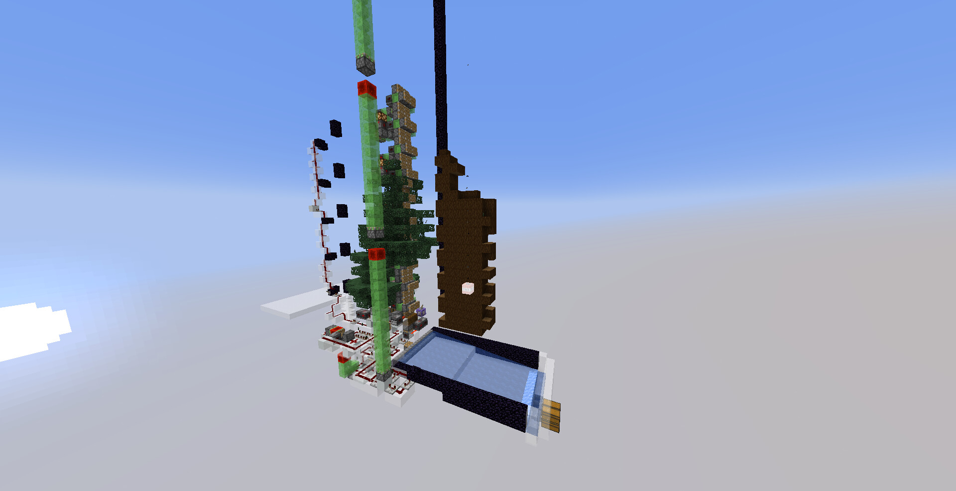 Auto Big Spruce Farm Minecraft Map