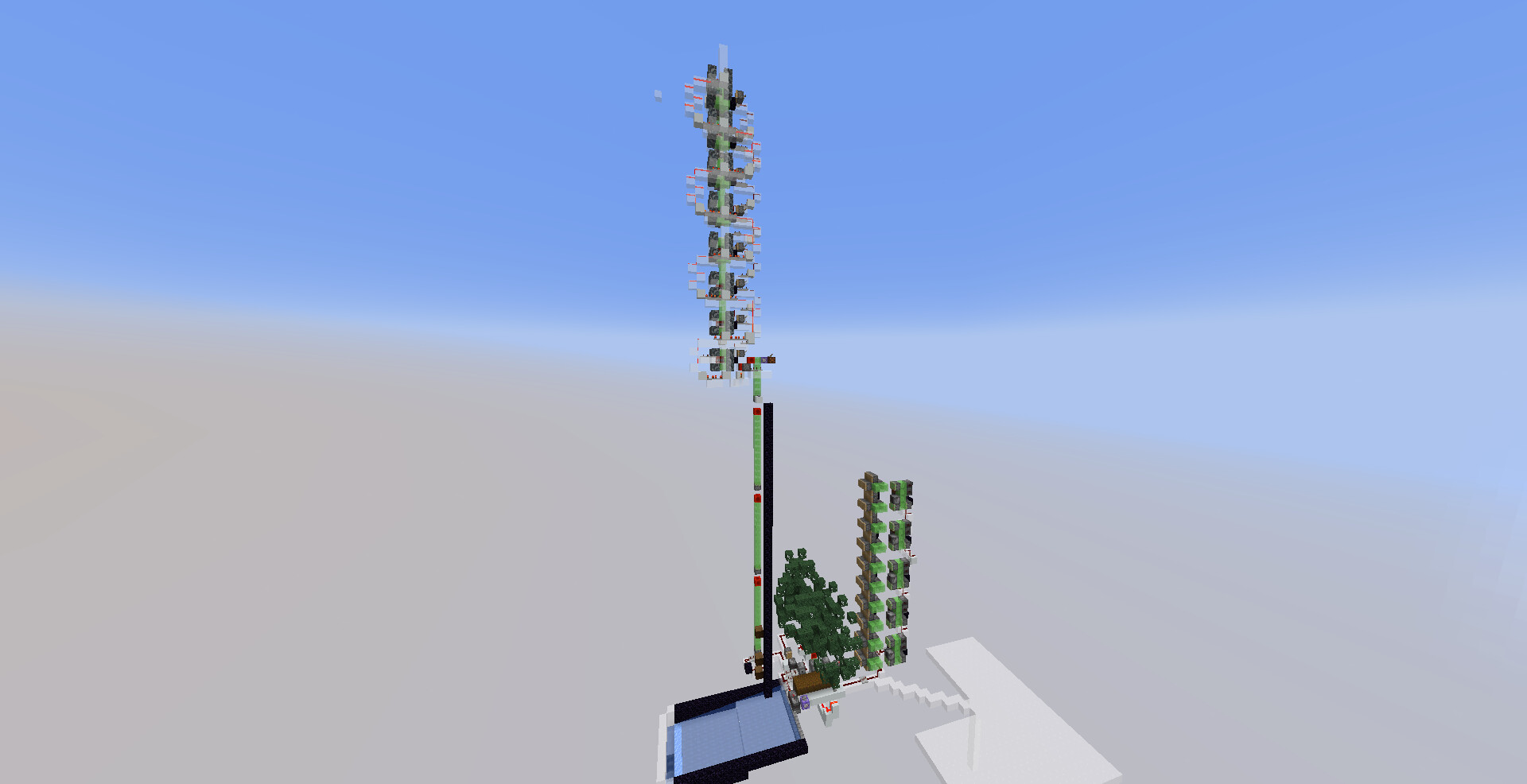 Auto Big Spruce Farm Minecraft Map